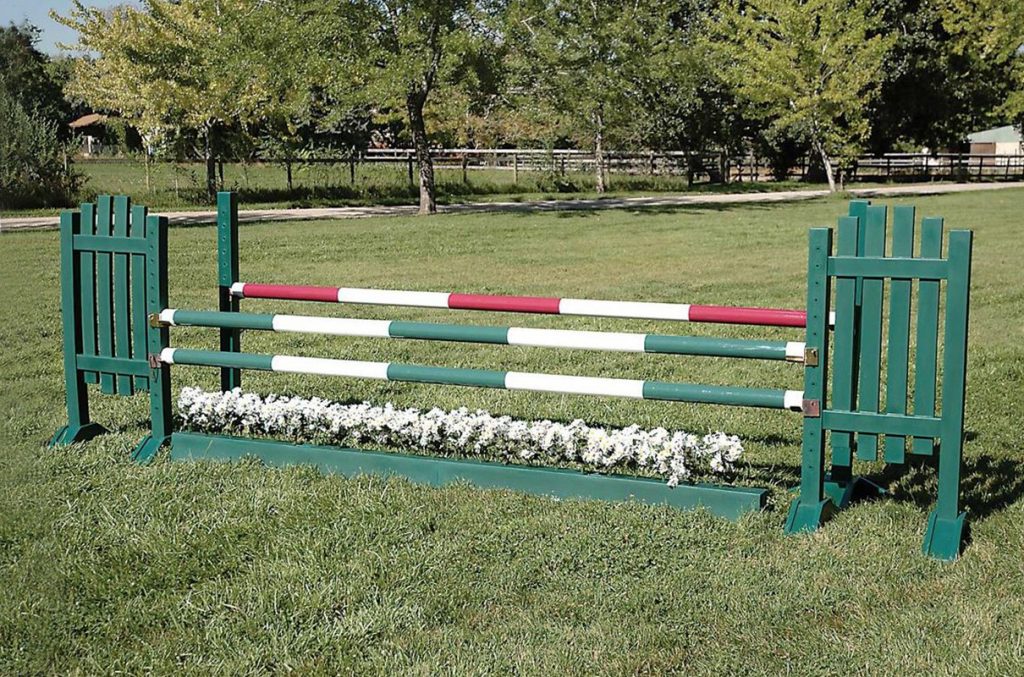 Picket 5ft Solid Color Jump Standards (Pair) - Arena Supplies