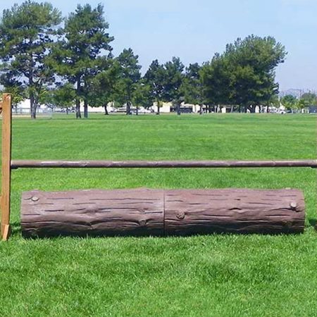 Cedar Split Rail Standards - Faux Natural Wood - Arena Supplies