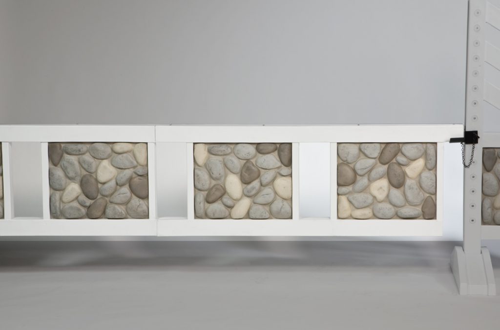 Solid Color Picket Gate - Arena Supplies