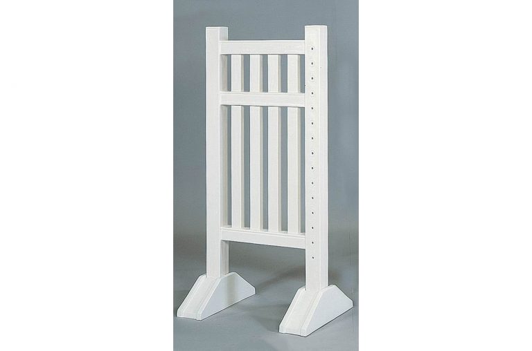 Red Brick Jump Standards - Rock and Brick - Arena Supplies