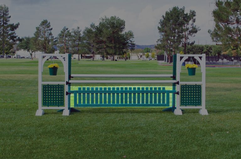 Solid Color Picket Gate - Arena Supplies