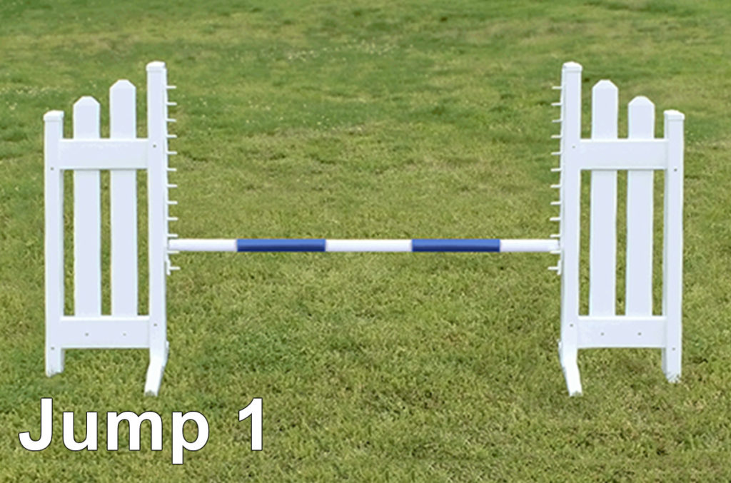 Simple Trainer Jump Course - Kid Jumps - Arena Supplies