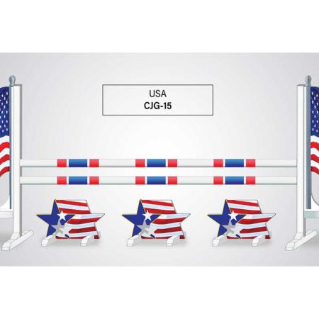 Complete Graphic Jumps - Custom Horse Jumps - Arena Supplies